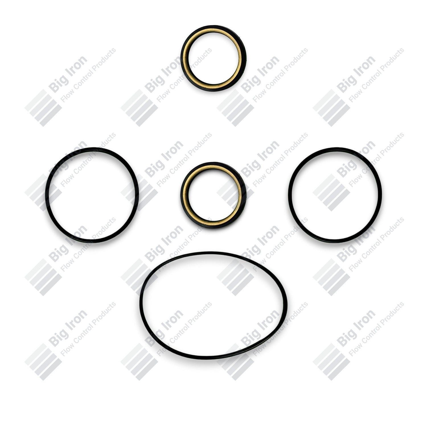 Seal Kit, Plug Valve, 1", ANSON Premier, H2S Service – Big Iron Flow ...