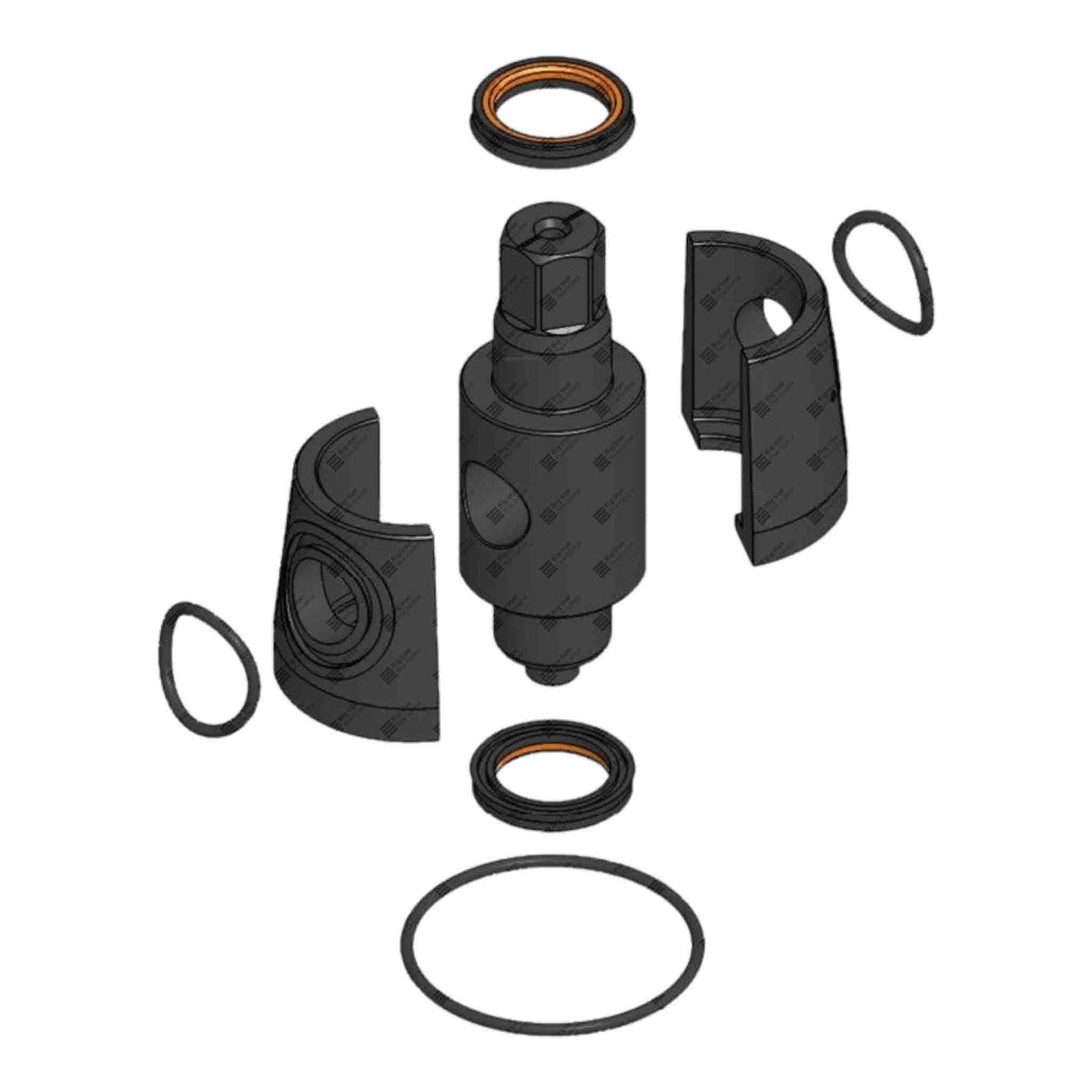 Plug Valve Repair Kit, Major, RDI LT, 1" 1502, STD Service – Big Iron ...