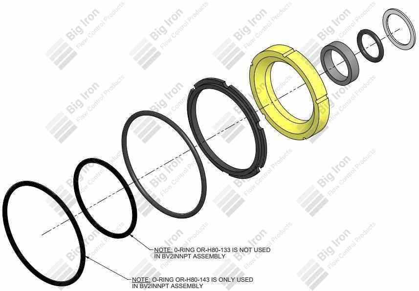 Ball Valve Minor Repair Kit 2" 10,000 Psi For Bv2In Valve Family – Big ...