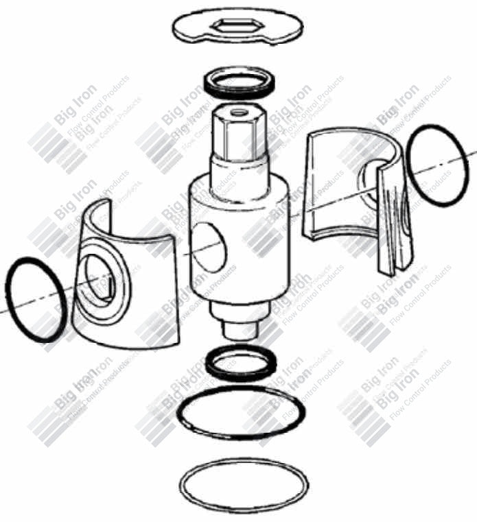 Plug Valve 1" STD Service Complete Repair Kit - ANSON Premier – Big ...